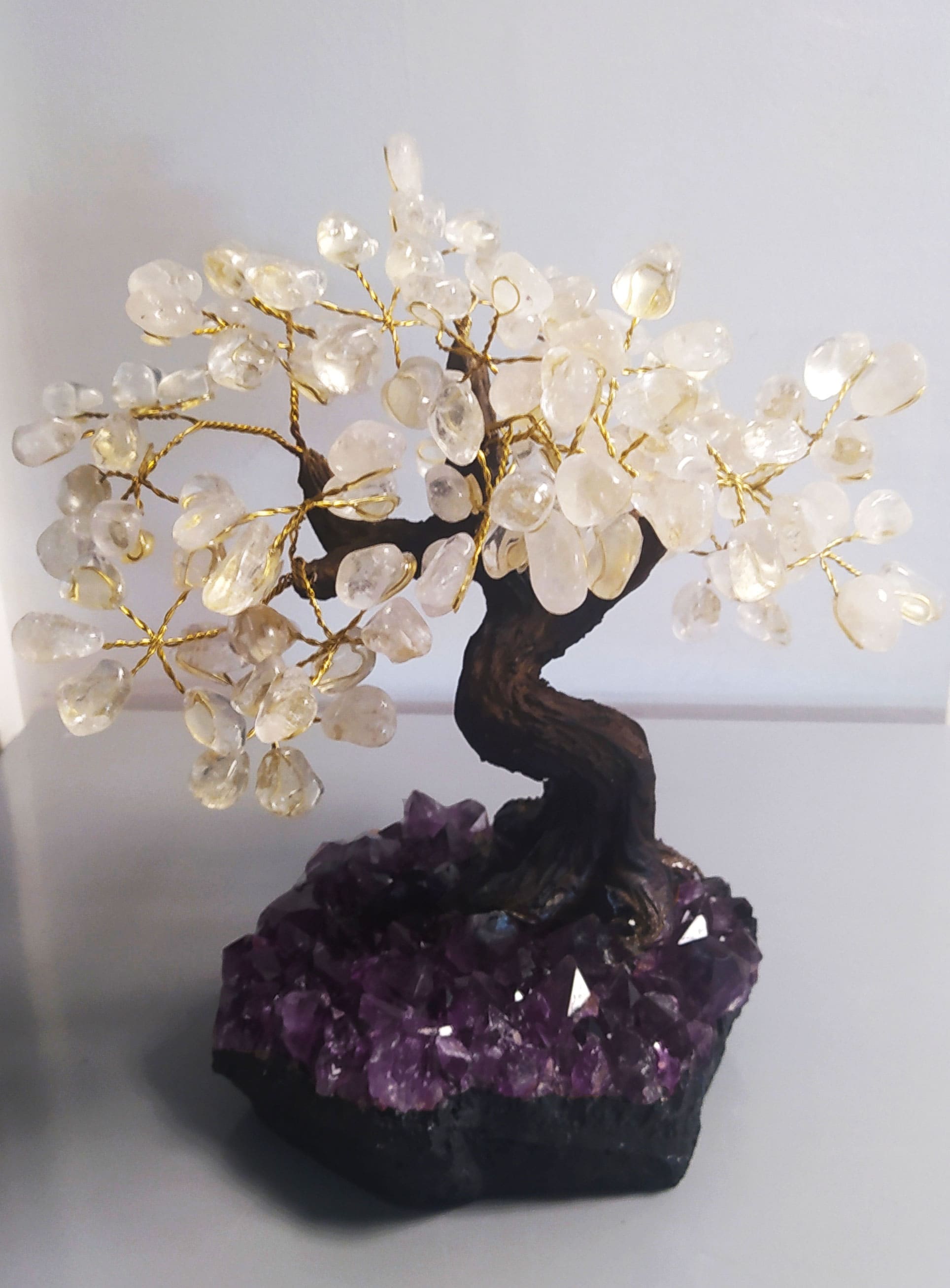 Arbre de Vie Cristal de Roche A sur Druse - Arbres de Vie, Minéraux ...